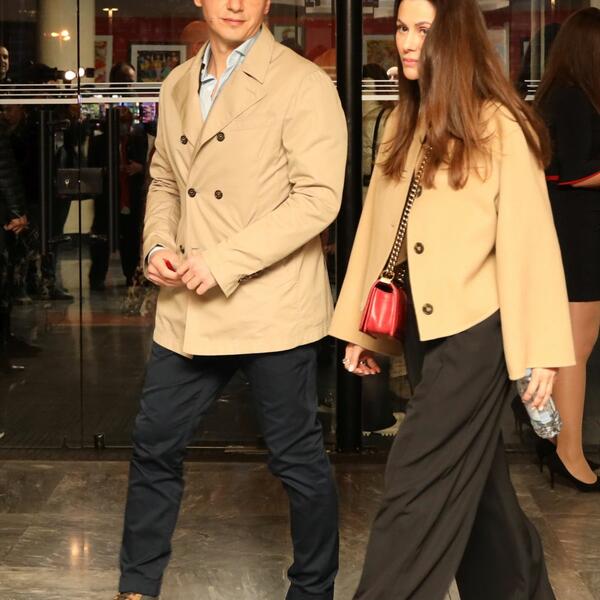 Marko Pantelić u društvu prelepe supruge Tijane na crvenom tepihu